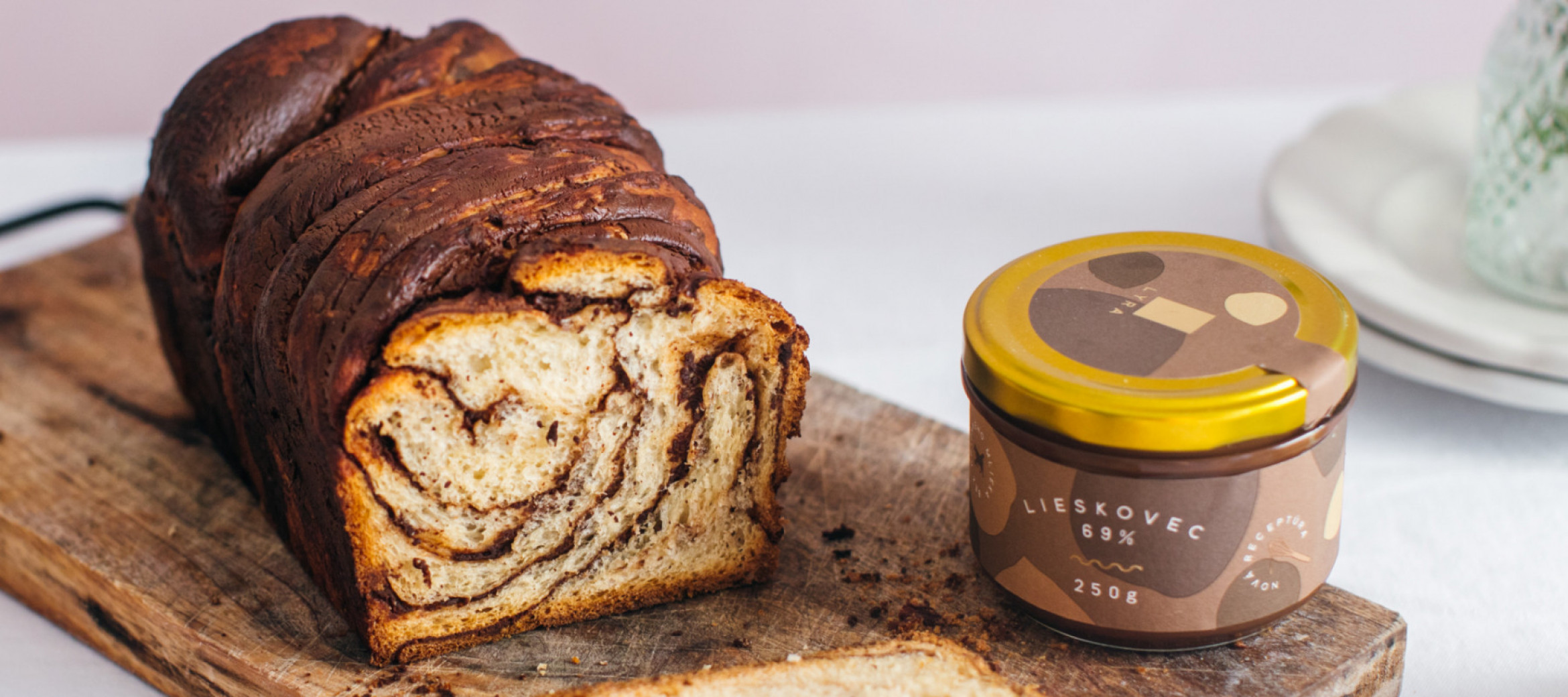 Lieskovcovo-čokoládový chlebík - Lyra chocolate